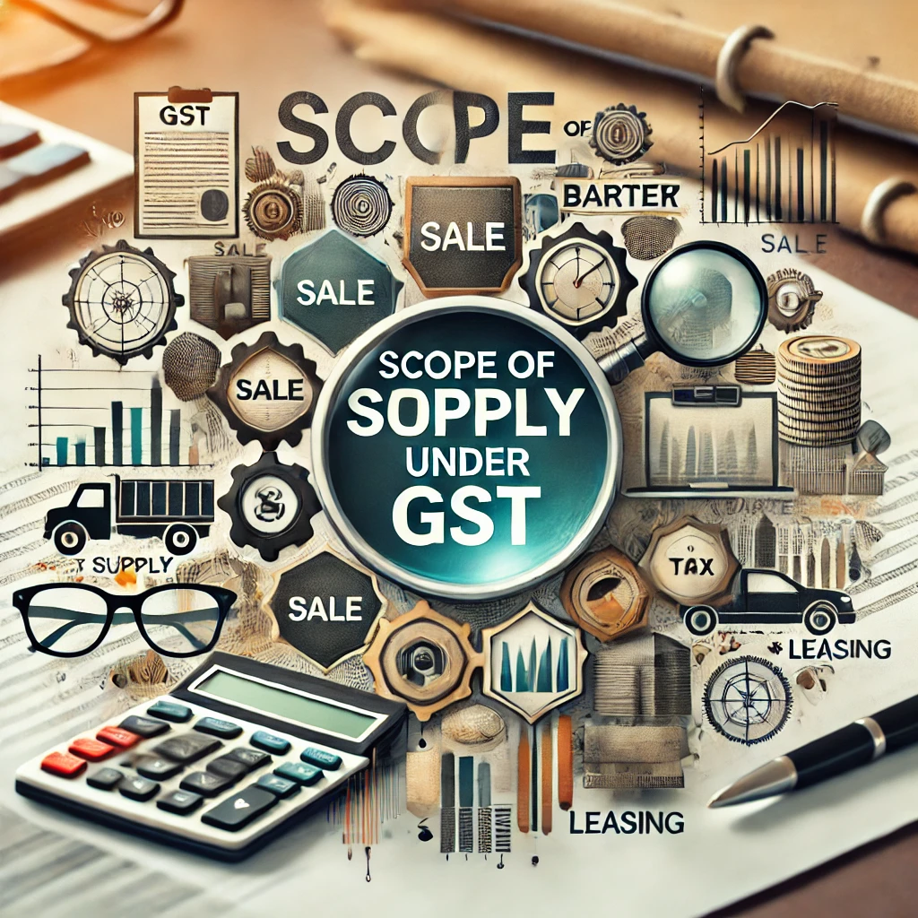 Scope of Supply under GST | J Divaker & Co Chartered Accountants